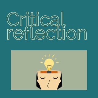 Critical reflection technologies implemented in the final project | PDF