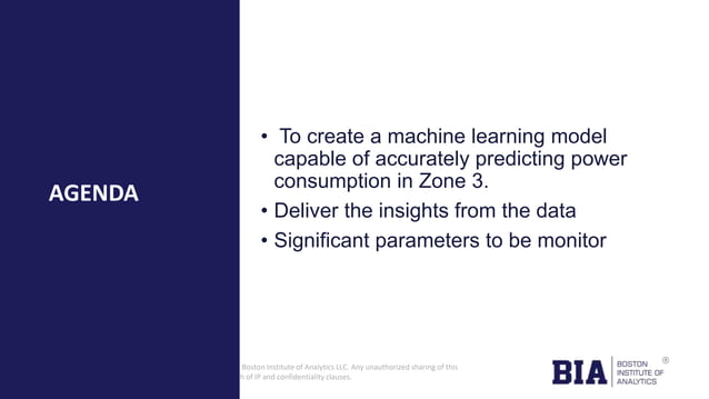 Power Consumption Prediction Project Presentation | PPTX