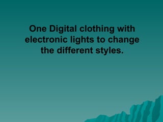 Light wearables | PPT