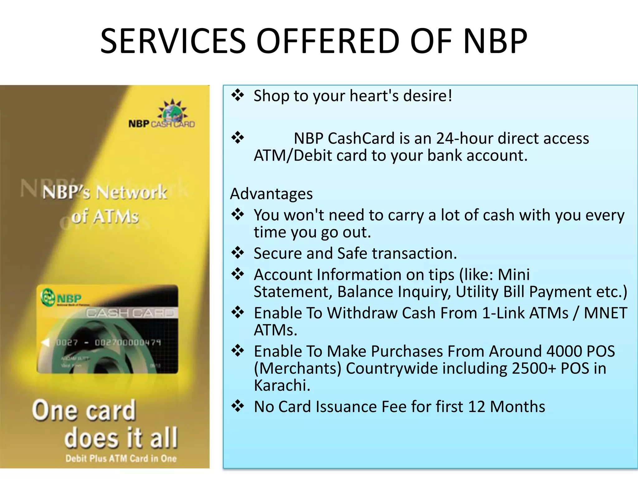 national bank of pakistan | PPTX