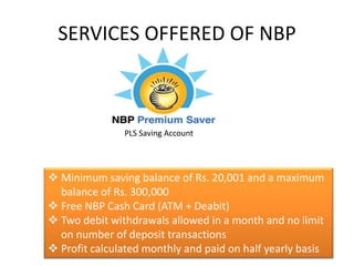 national bank of pakistan | PPTX