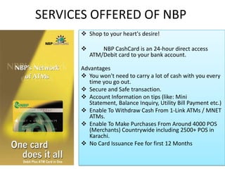 national bank of pakistan | PPTX