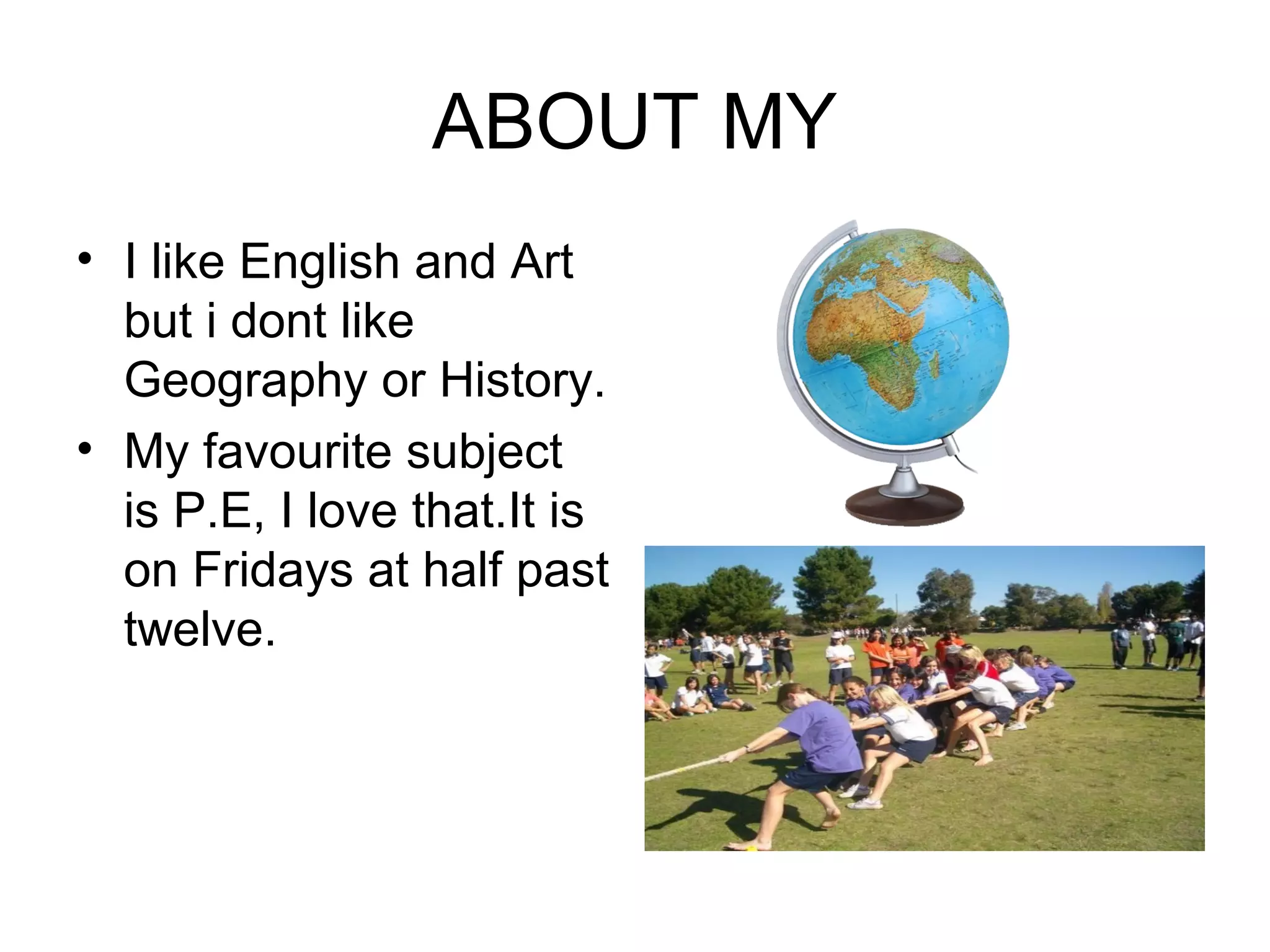 All About My School By Claudia Ppt