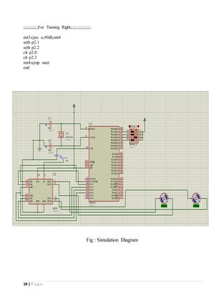 Gesture control robot | DOCX