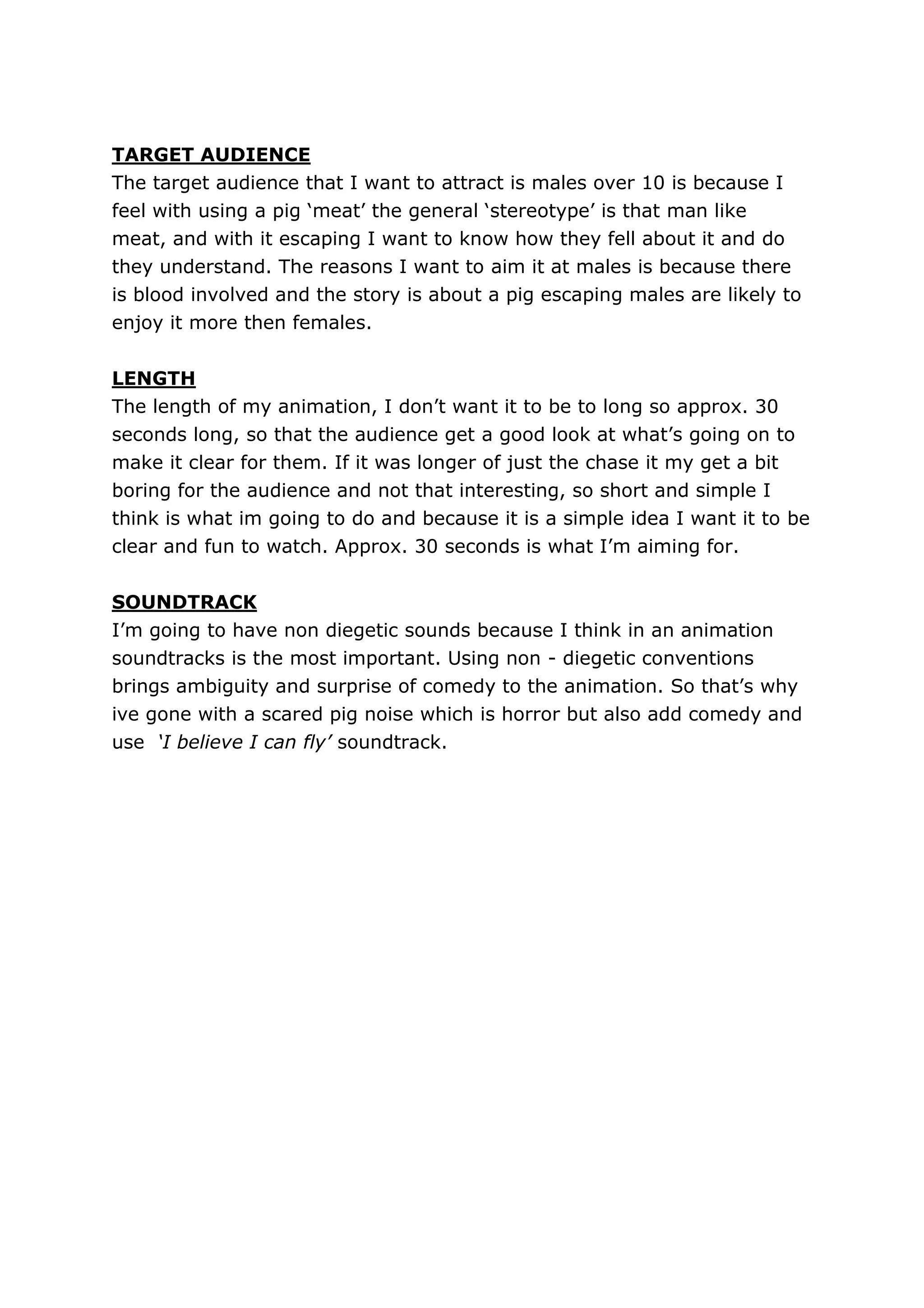 My proposal for my 2D animation | PDF