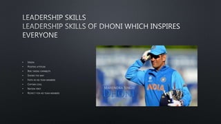 Ms dhoni | PPTX