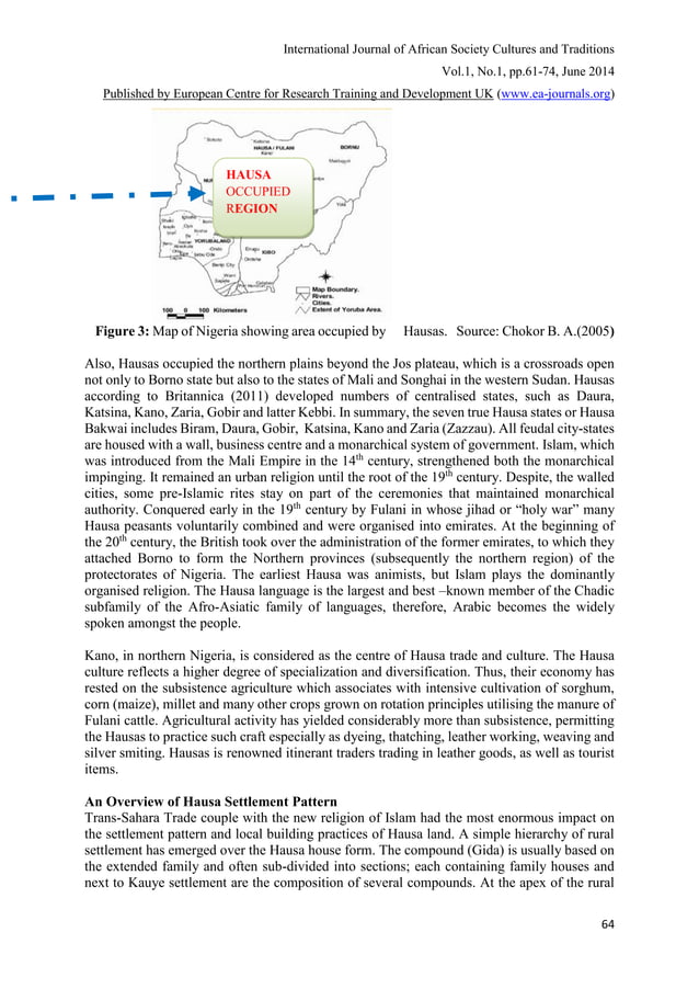 DEVELOPMENT OF TRADITIONAL ARCHITECTURE IN NIGERIA: A CASE STUDY OF ...