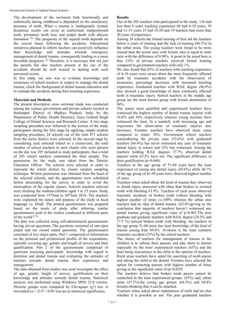 My published study | PDF