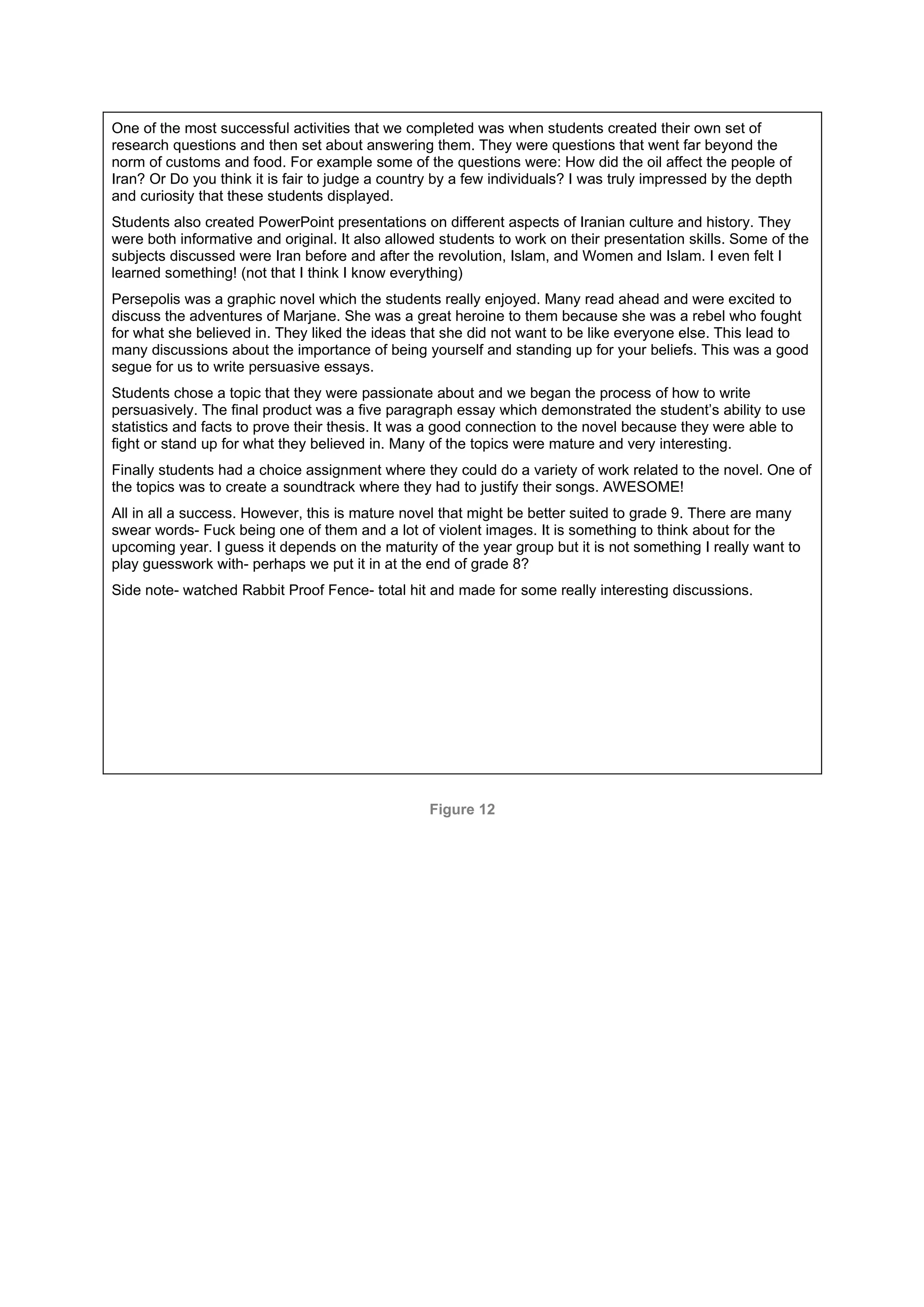 MYP Unit Planner persepolis | DOC