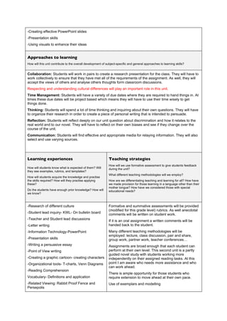 MYP Unit Planner persepolis | DOC