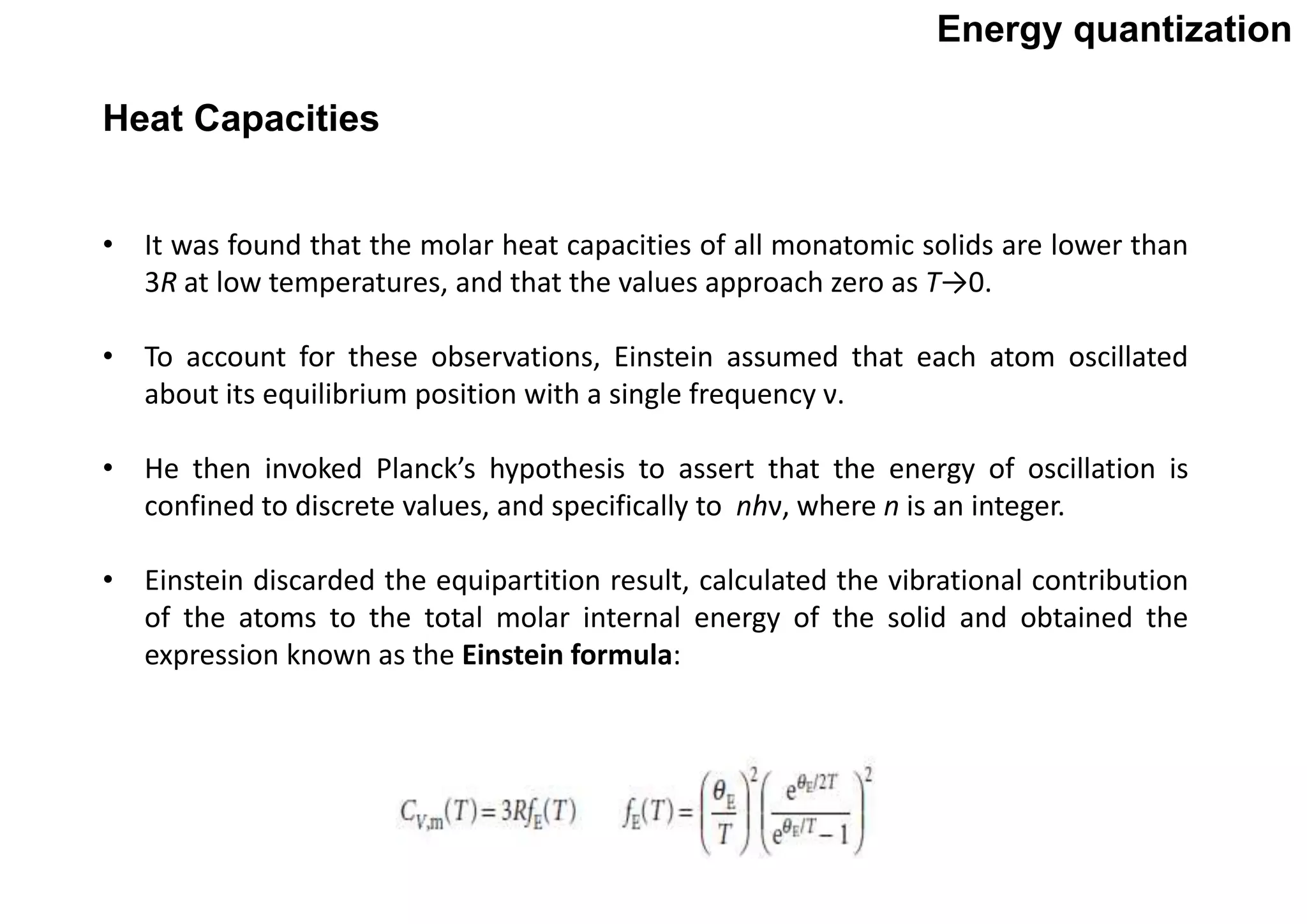 Energy Quantization | PPTX