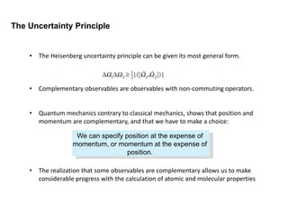 The Uncertainty principle | PPTX