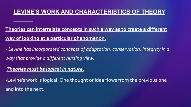 MYRA ESTRIN LEVINE PPT.pptx | Medical Health