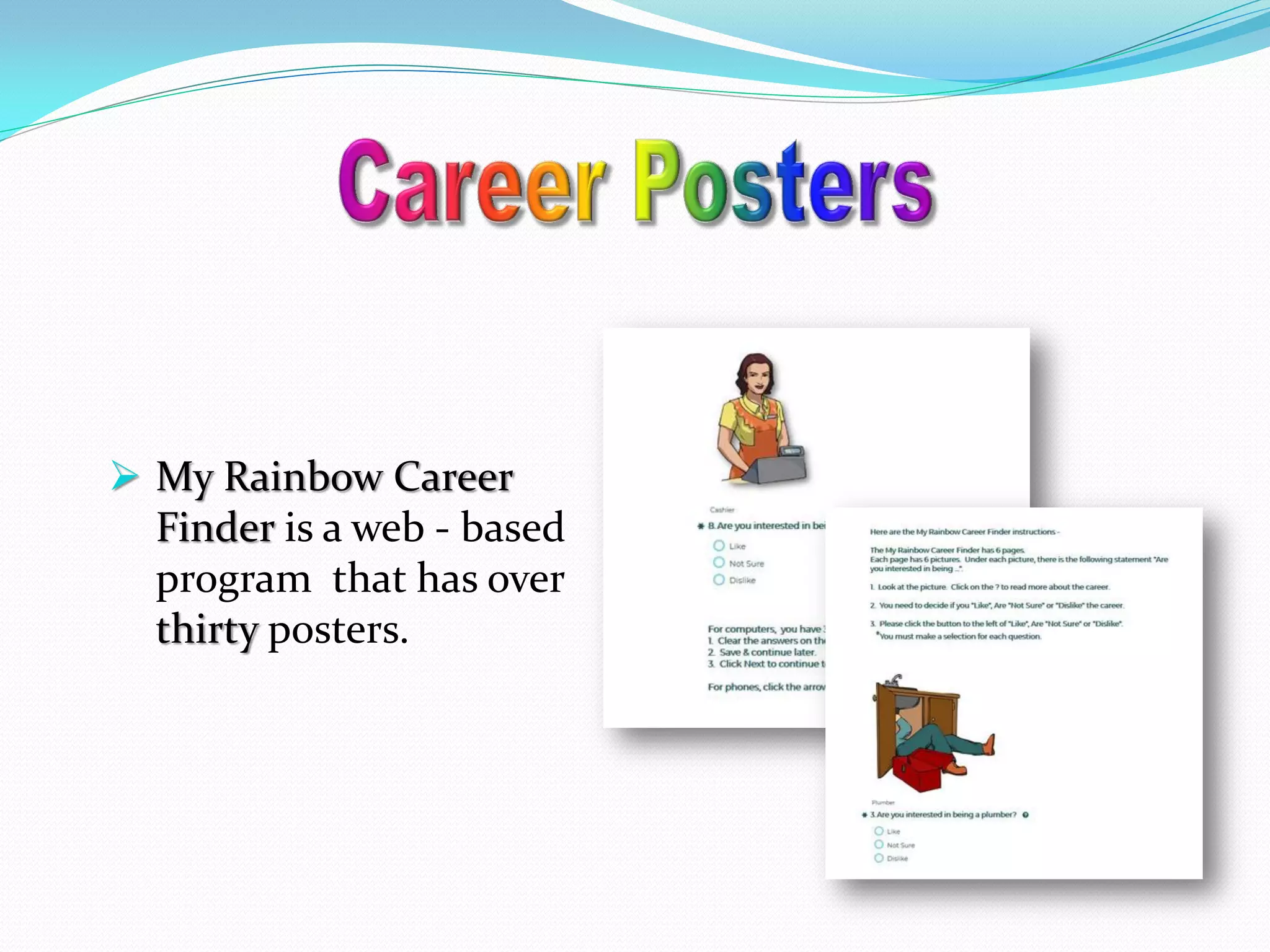 My Rainbow Career Finder Explained | PDF
