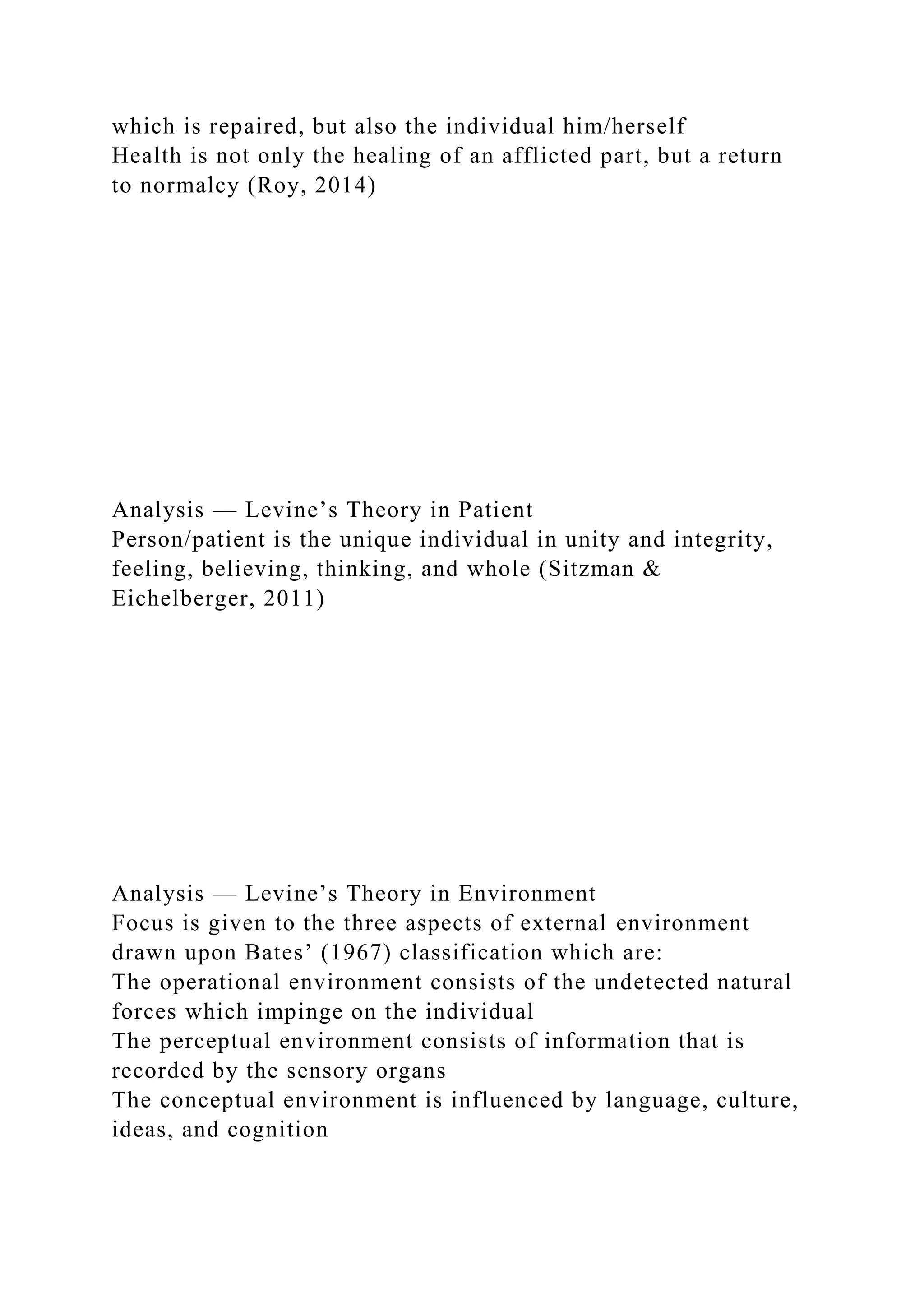 Myra LevineGrand Nursing Theory Based on Interactive Process.docx