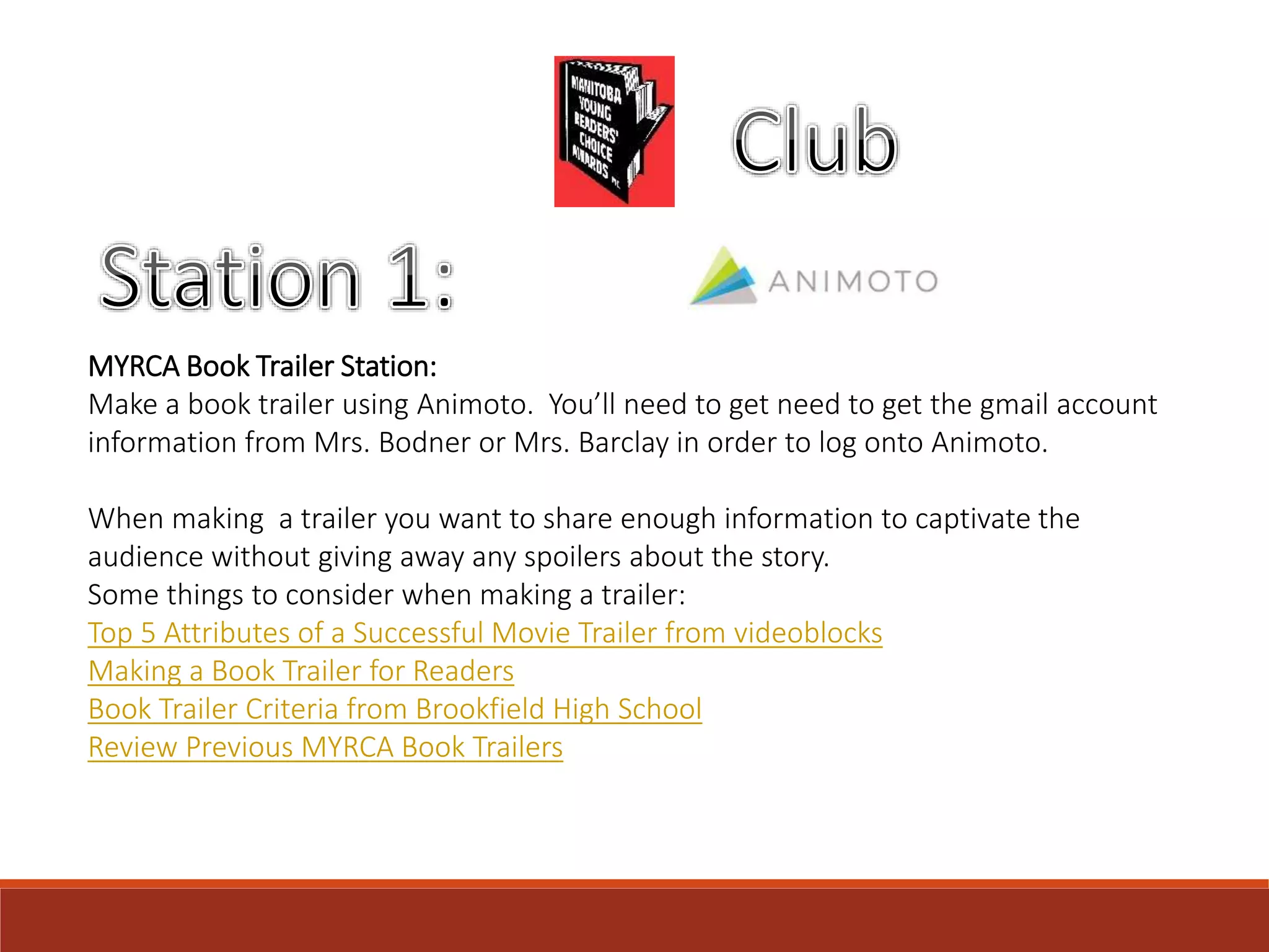 Myrca Club Stations | PPTX