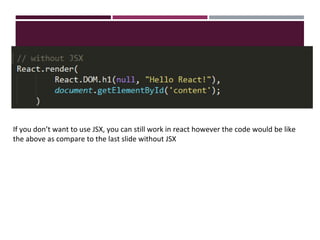 ReactJs | PPTX