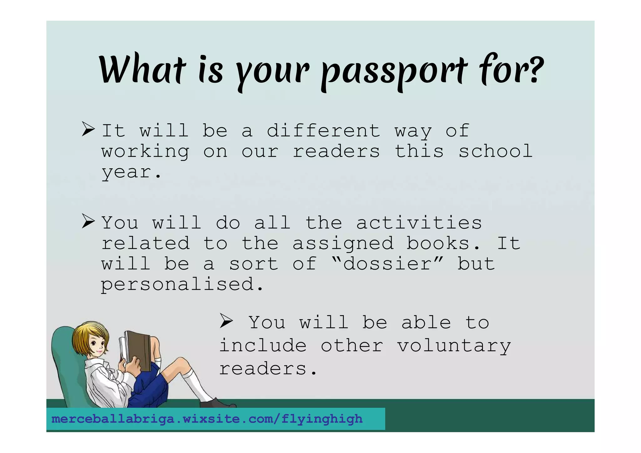 My reading passport | PDF