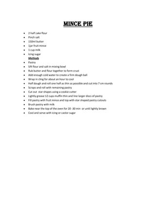 My recipe book.docx2 | PDF