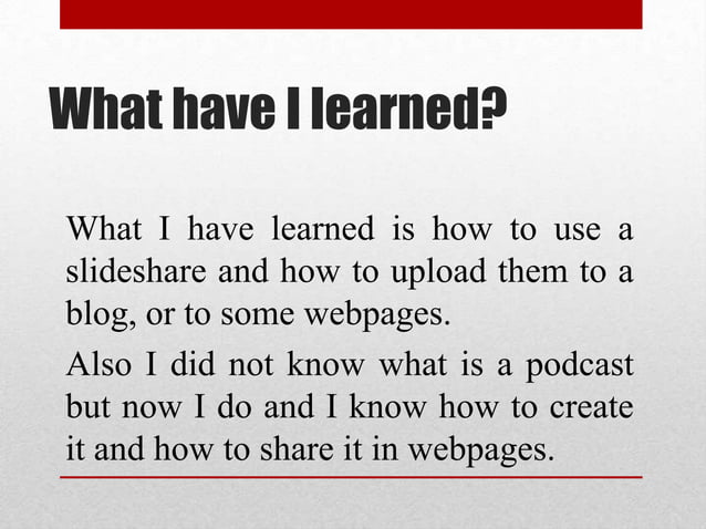 My reflection | PPTX