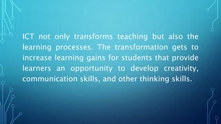 My Reflection of ICT | PPTX