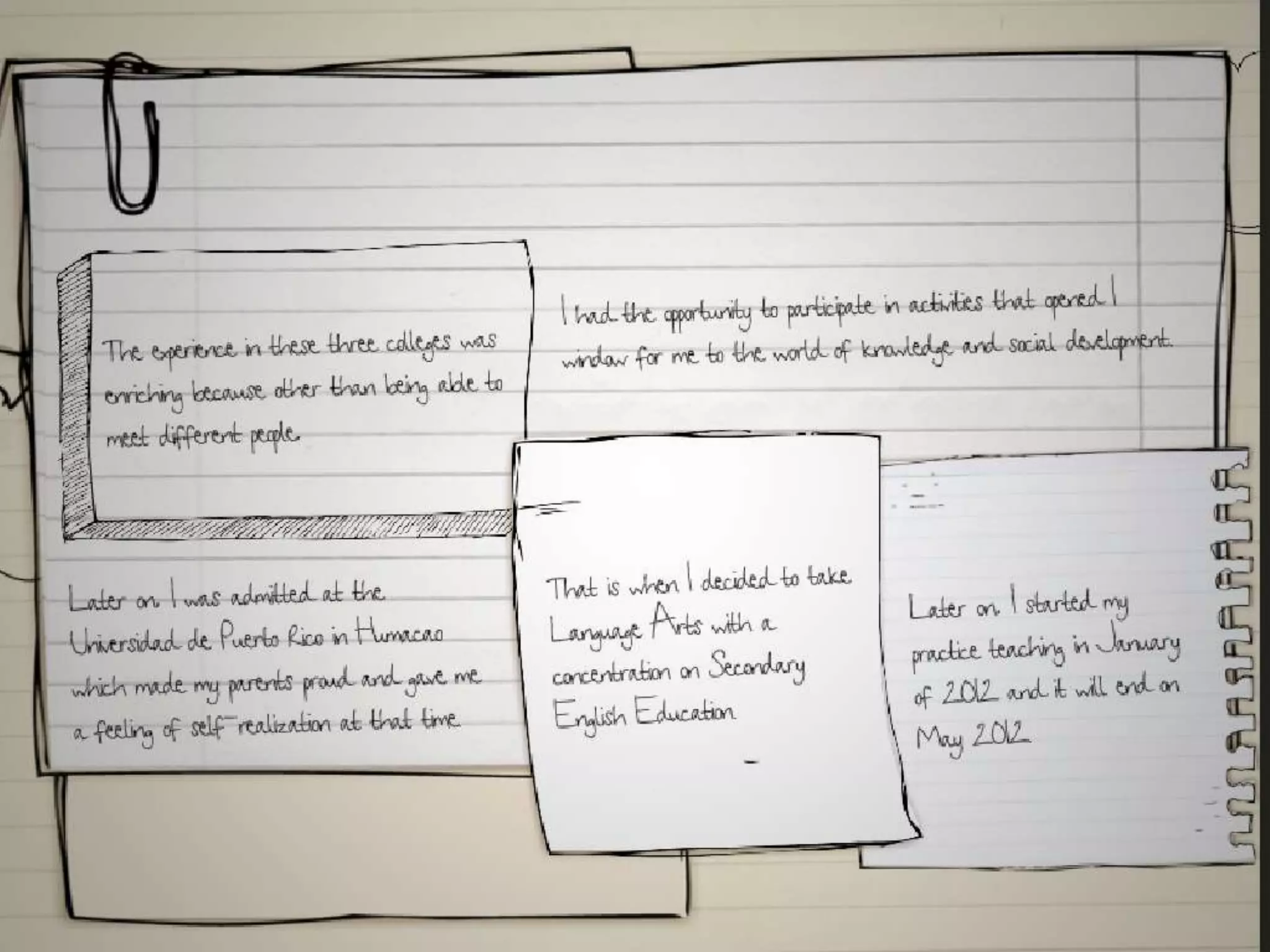 My Reflective Portfolio | PPTX