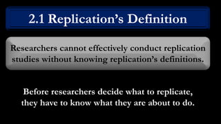My replication book synposis slideshow | PPT
