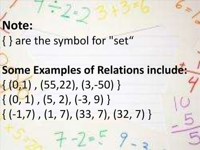 Relations in Discrete Math | PPTX