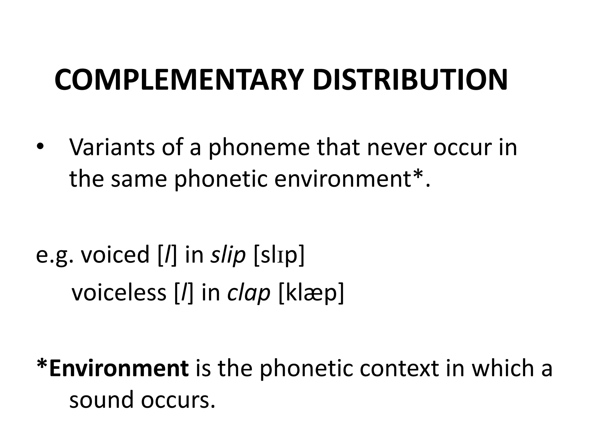 Phonology: The Sound Patterns of Language | PPTX