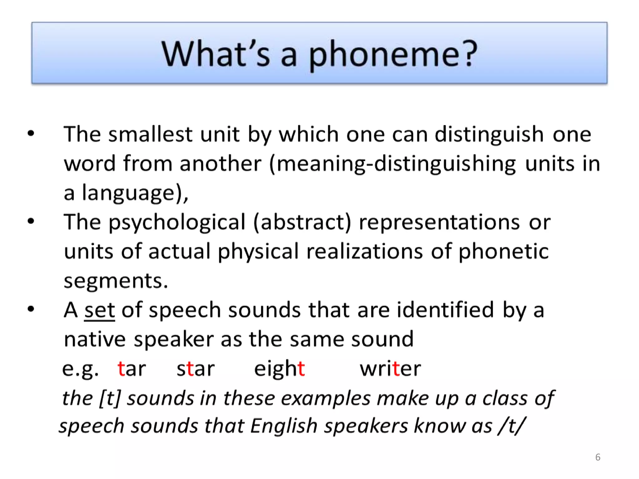 Phonology: The Sound Patterns of Language | PPTX