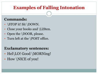 Shift in Stress and Intonation | PPTX