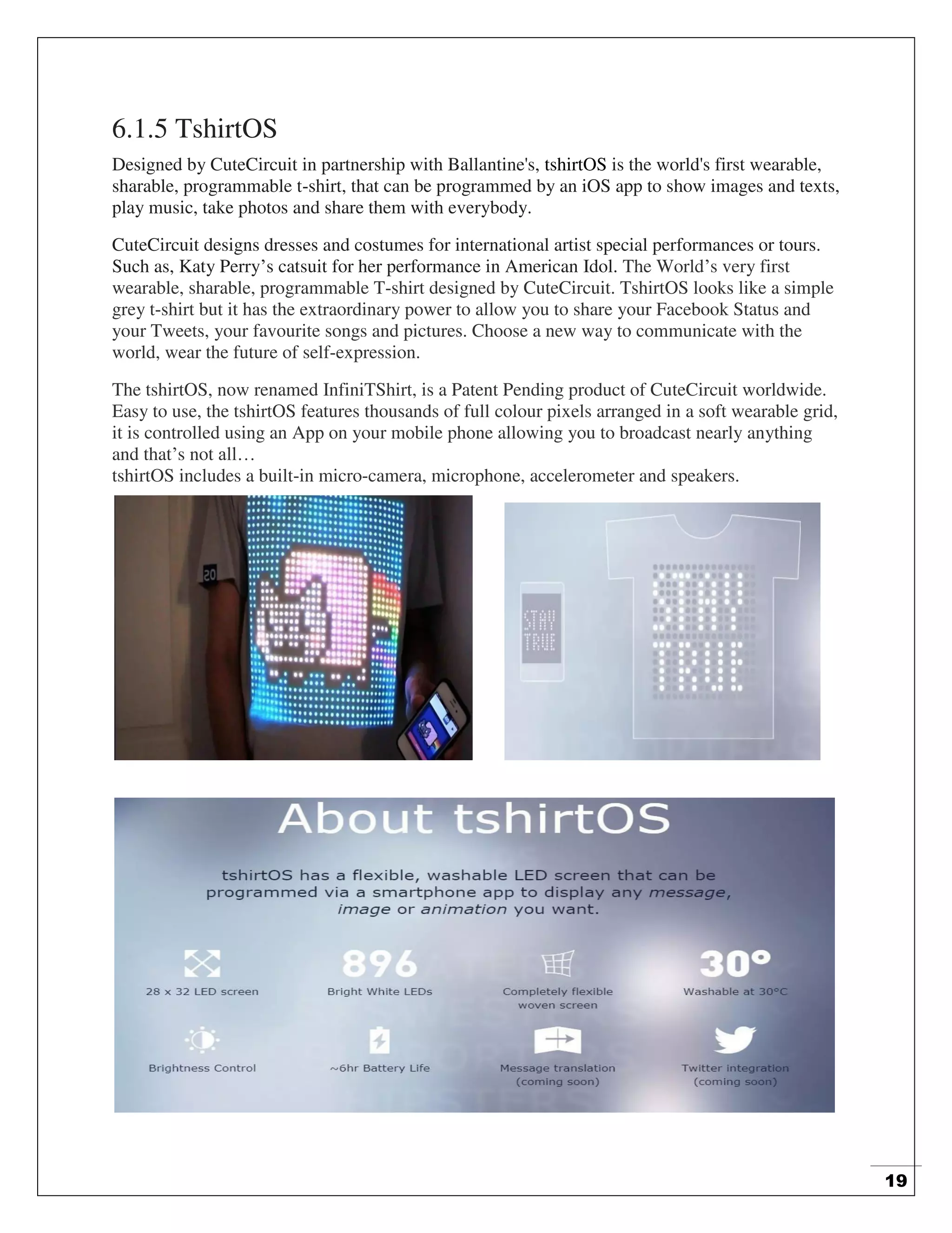 Seminar report on topic Smart Fabrics by Sunil Bandotra | PDF | Wearable Technology | Consumer ...