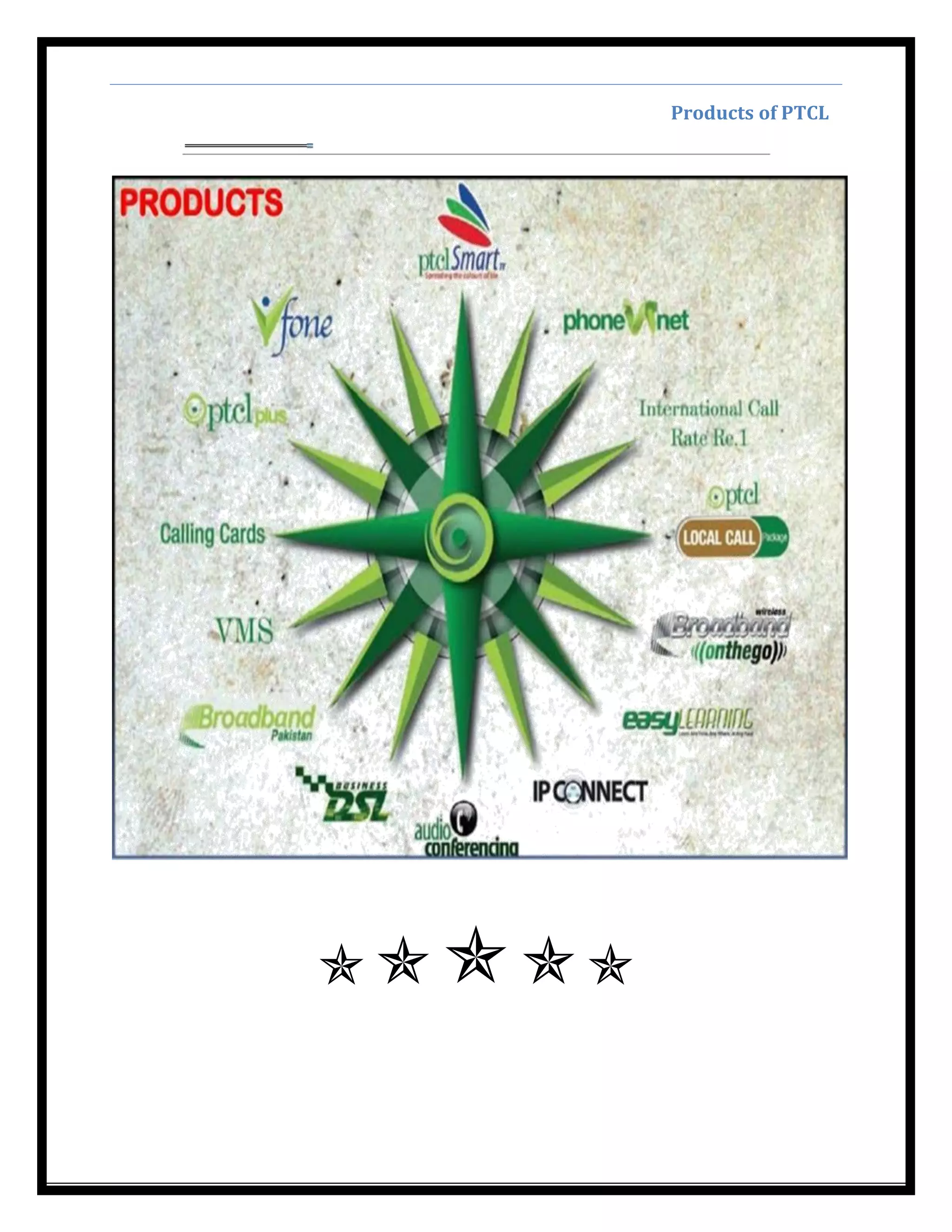 Internship report on PTCL | PDF