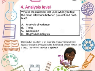 Different Format of Classroom Assessment Tools | PPTX