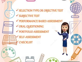 Different Format of Classroom Assessment Tools | PPTX