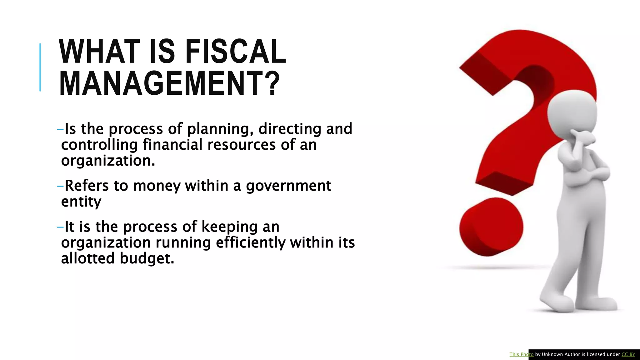 FISCAL MANAGEMENT | PPTX