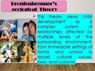 Bronfenbrenner’s ecological Theory in Education | PPTX