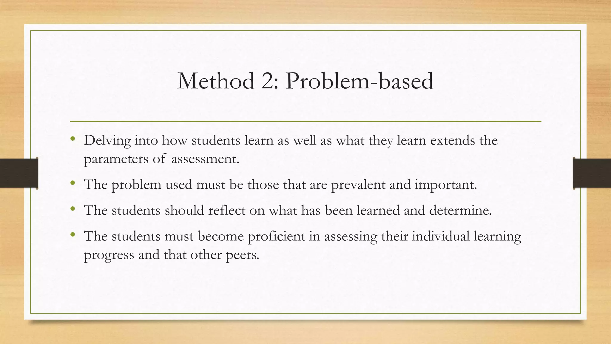 Social Science Assessment Principles | PPTX