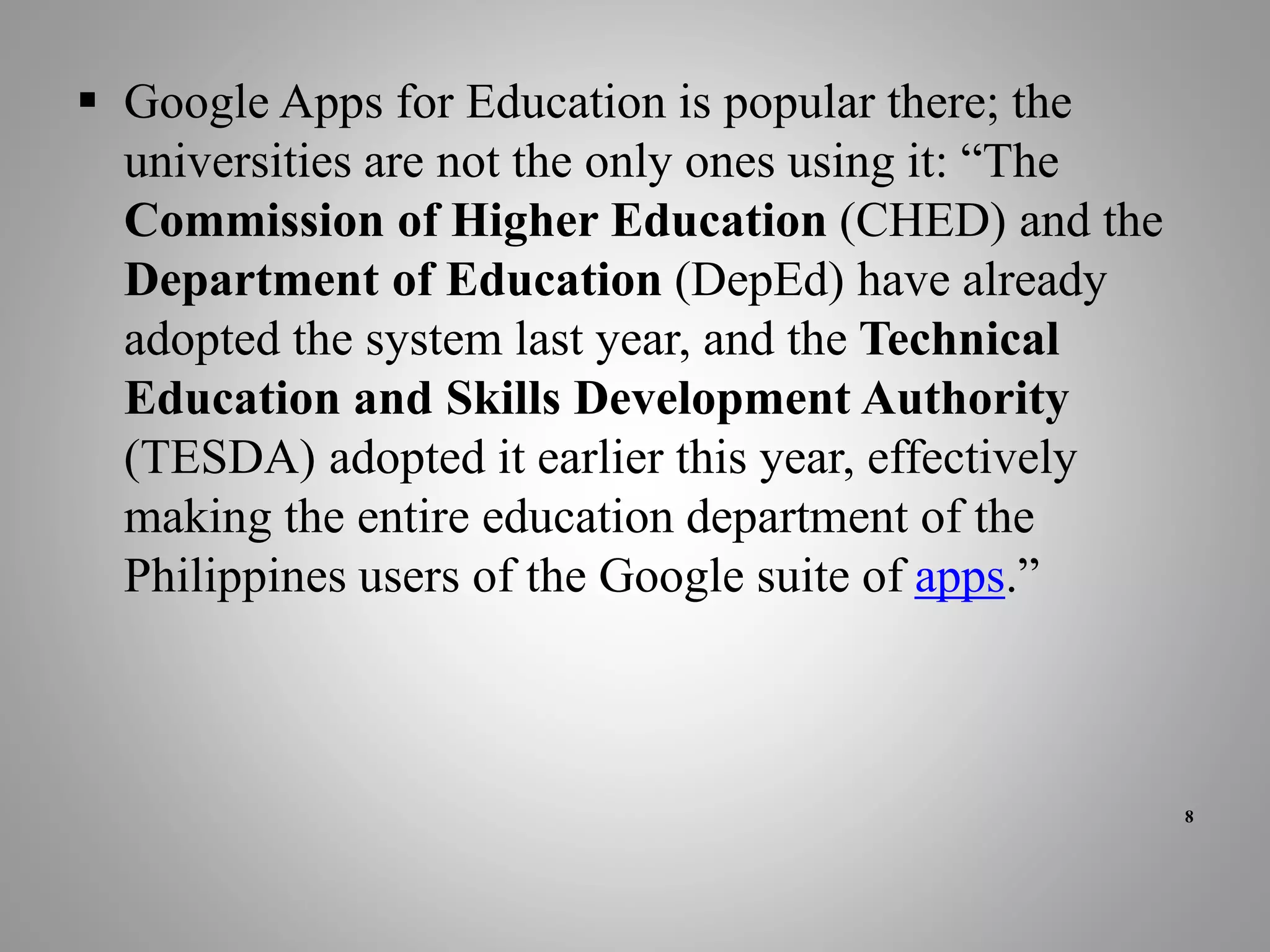 Trends, Issues, Challenges and Concerns of Philippine Education In the ...