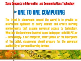 Global trends in ICT and Education | PPT