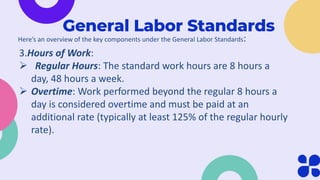 Legal basis : topic "The Labor Code of the Philippines": | PPTX