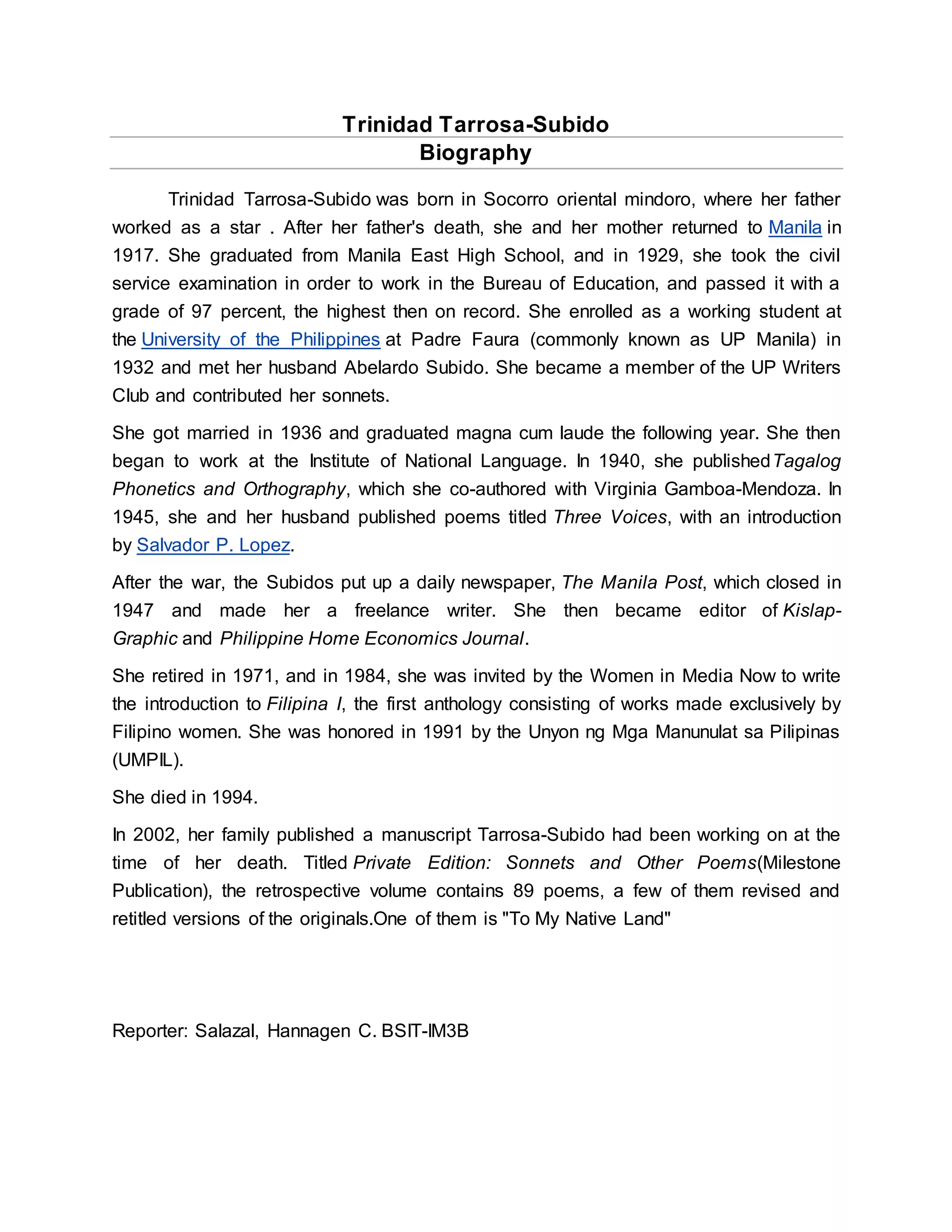 Myreportmurillo | DOCX