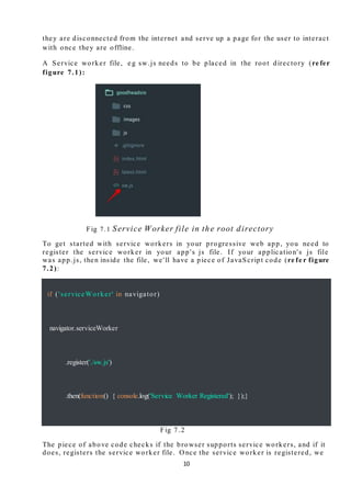 progressive web app | DOCX