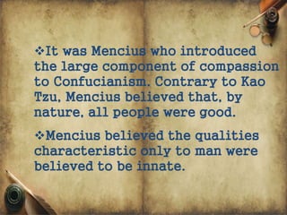 Mencius (Meng Tzu) | PPT