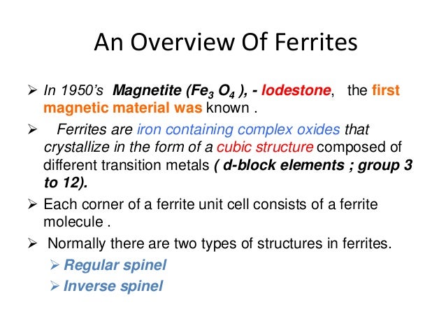 Synthesis & characterization of magnesium ferrites & exploring its mi…