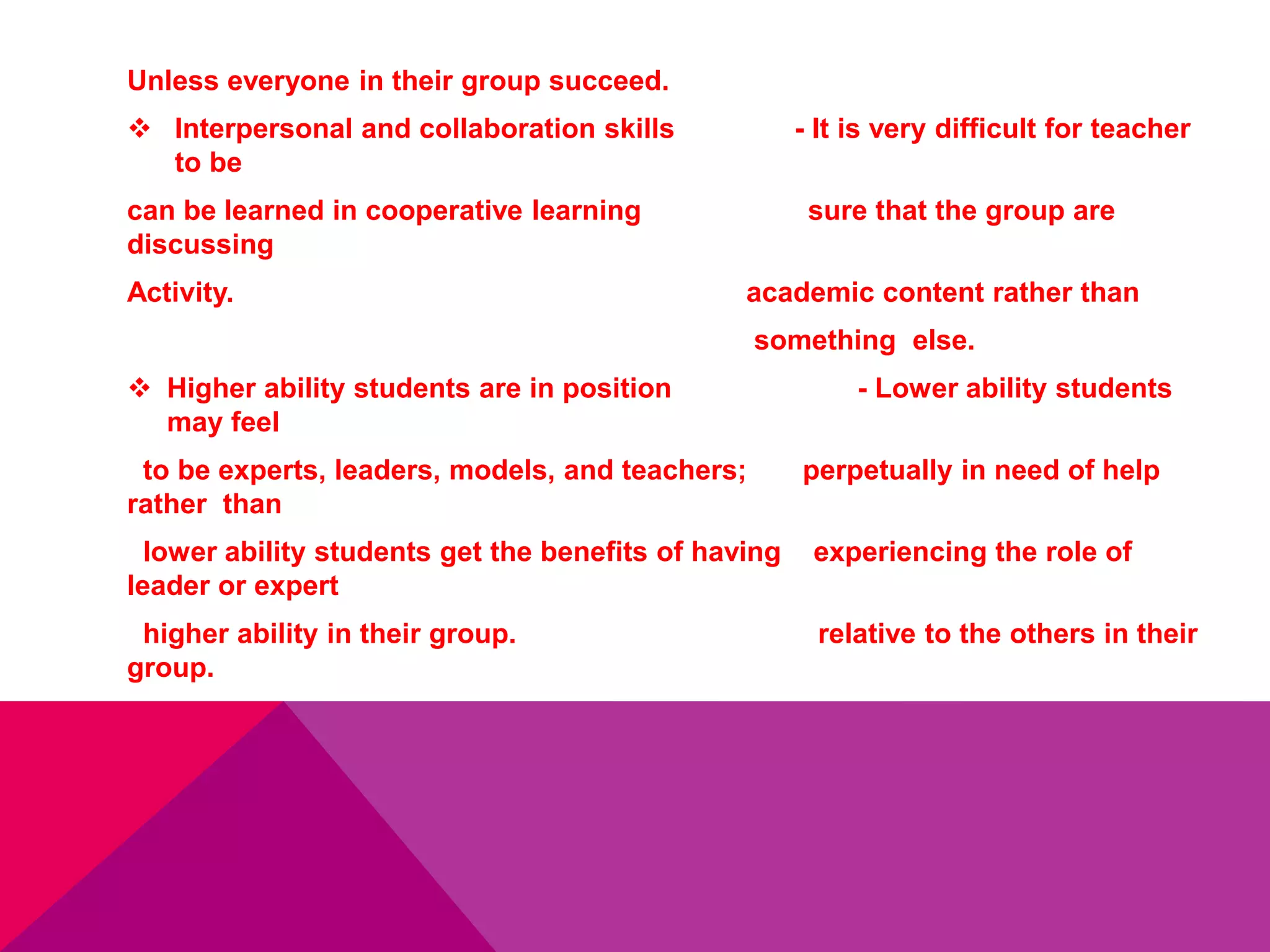 COOPERATIVE LEARNING STRATEGY | PPTX