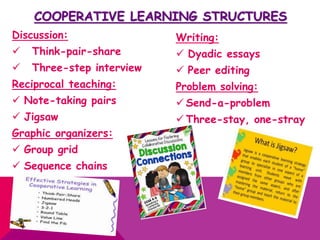 Cooperative Learning Strategies