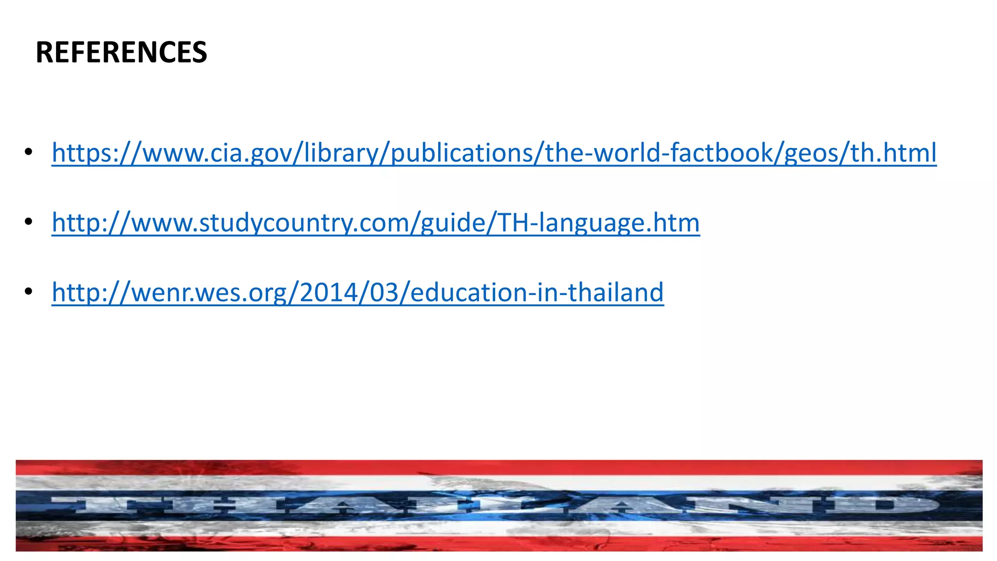 Thailand | PPTX