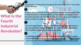 MY REPORT The Fourth Industrial Revolution and Its Impact to curriculum ...