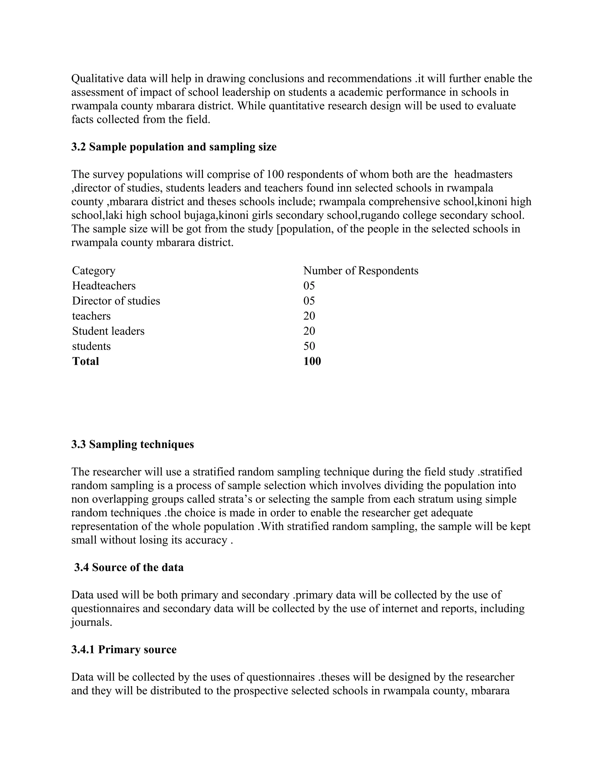 My research proposal | DOC